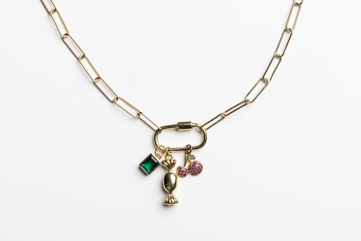 Carabiner Chain Necklace – Infinity Jewellery